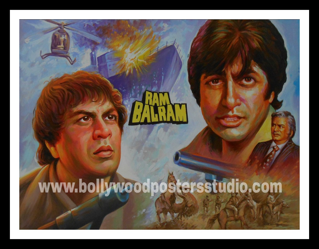 Vintage Bollywood posters - Custom Bollywood Posters Studio
